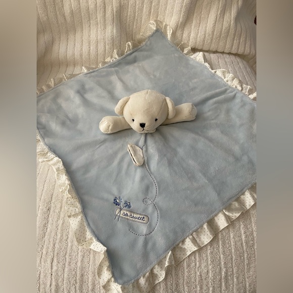 Other | Baby So Sweet Cuddle Blanket Bear Softie With Little Butterfly ...